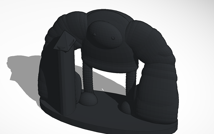 3D design Copy of Homestuck #chess Rook - Tinkercad