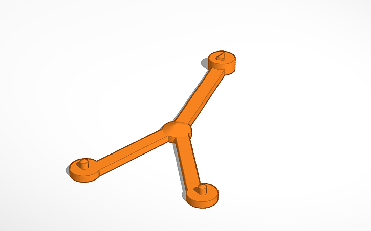 3D design a12 stand Fixed Rear - Tinkercad