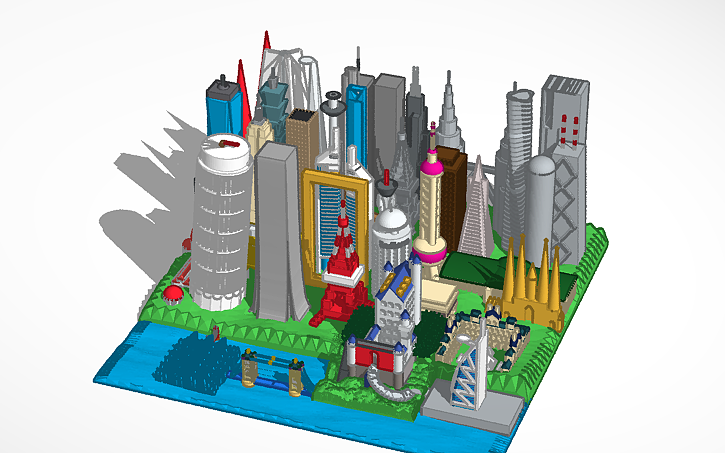 3D design The World (1) | Tinkercad