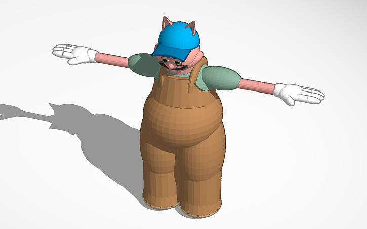 3D design Uncle Samsonite - Tinkercad