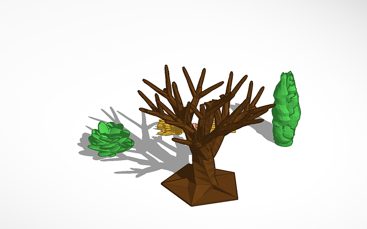 3D design Mesopotamia - Crops - Tinkercad
