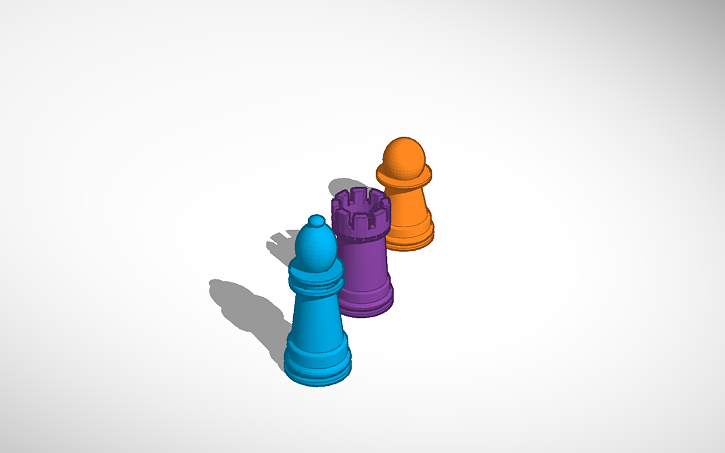 3D design Chess Alex Dang | Tinkercad