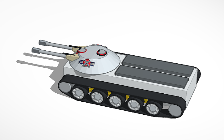 3D design Turbo-Engine Tank - Tinkercad