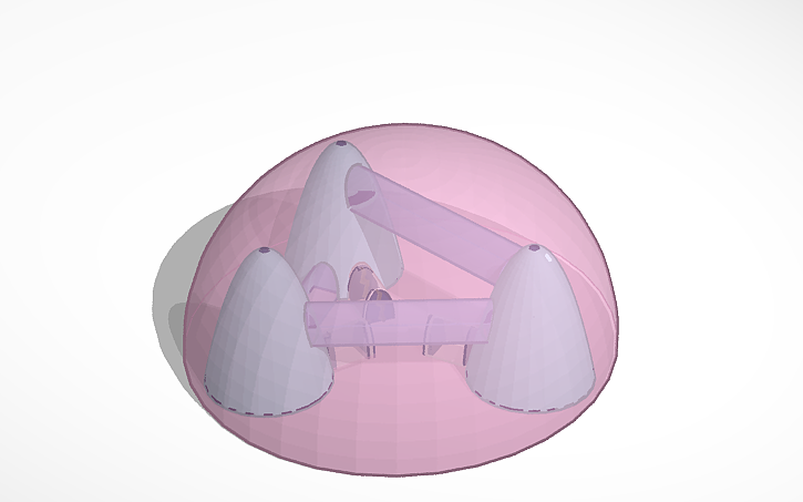 3d Design Base Moon Tinkercad