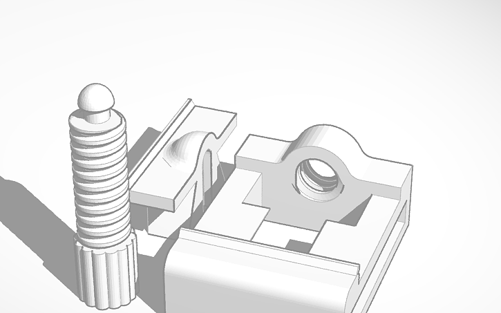 3D design small vise | Tinkercad