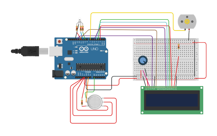 Circuit design Cool Snaget-Robo - Tinkercad