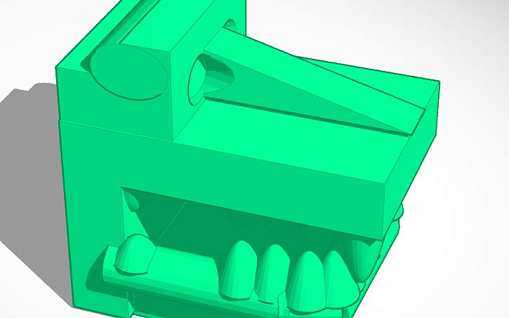 3D design T-REX - Tinkercad