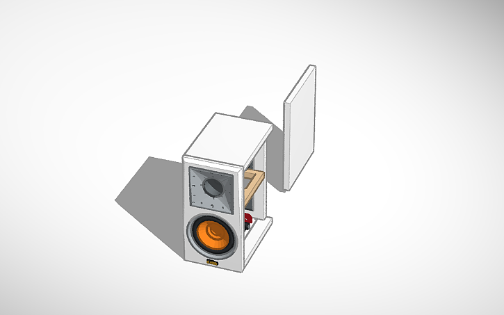 3D design Speaker Build - Box | Tinkercad