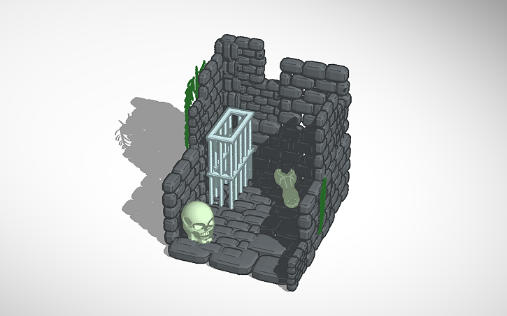 3D design Dungeon - Tinkercad