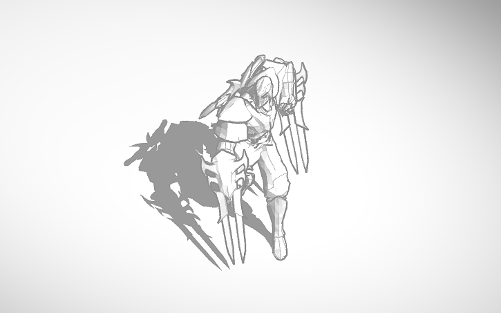 3D design League Of Legends Zed - Tinkercad