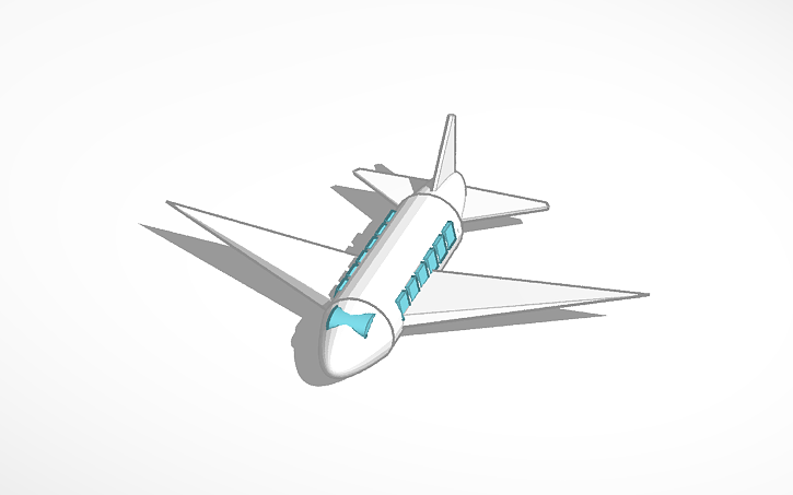 3D design Plane | Tinkercad