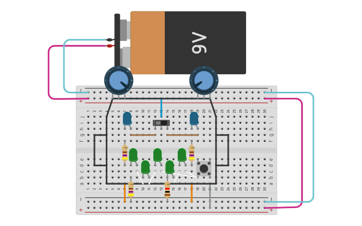 Circuit Design Cara De Robot Tinkercad