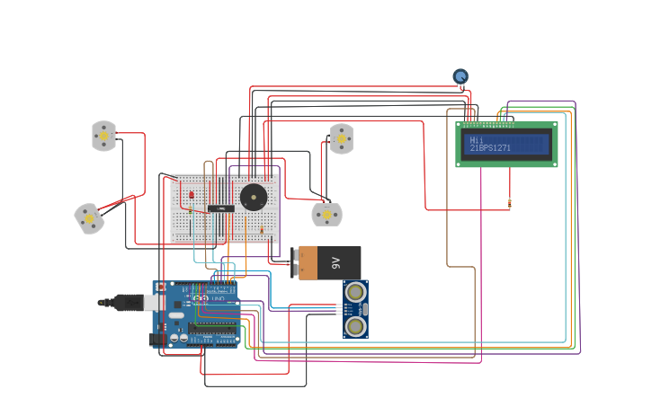 Circuit Design Obstacle Avoidance 21bp1271 Tinkercad