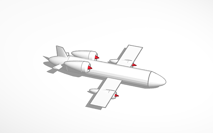 3D design air plane , | Tinkercad