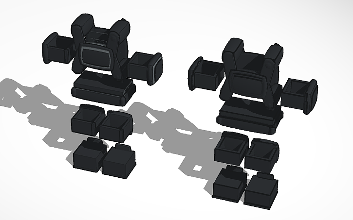 3D design Armor (ballistics) - Tinkercad