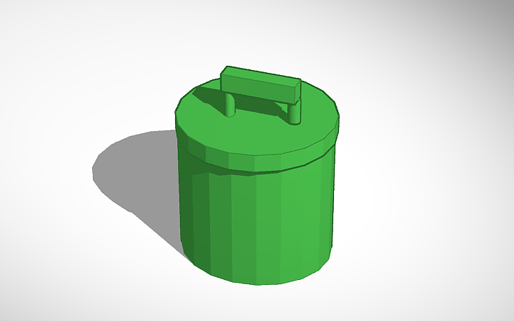 3D design can - Tinkercad