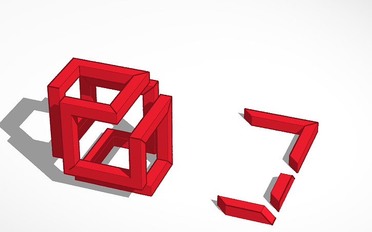 3d Design Infinity Cube Tinkercad