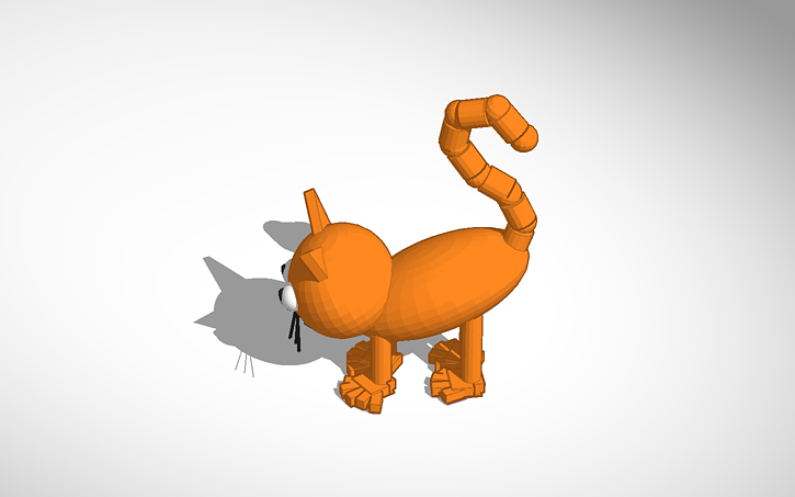 3D design my little cat | Tinkercad