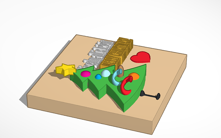 3D design Christmas | Tinkercad