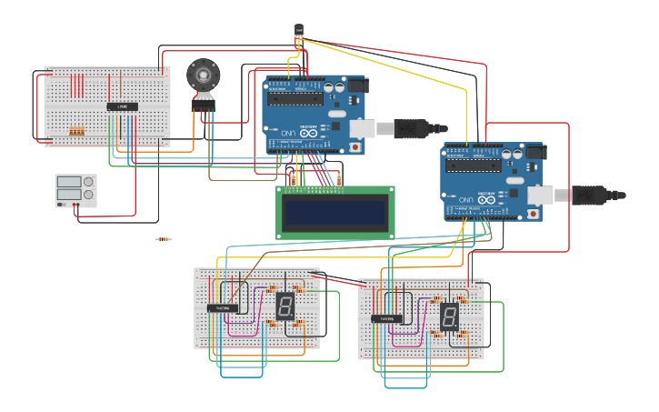 Circuit design lab4_2 | Tinkercad