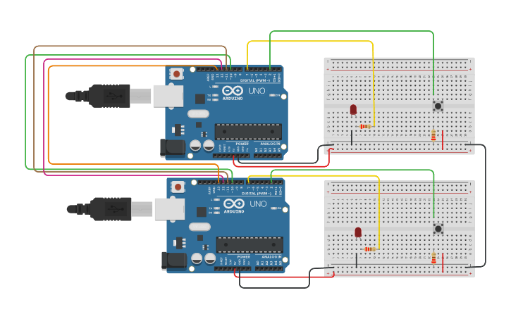 Circuit Design Spi Communication Tinkercad