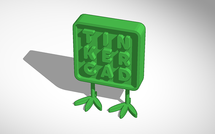 3D design Tinkercad Billboard - Tinkercad