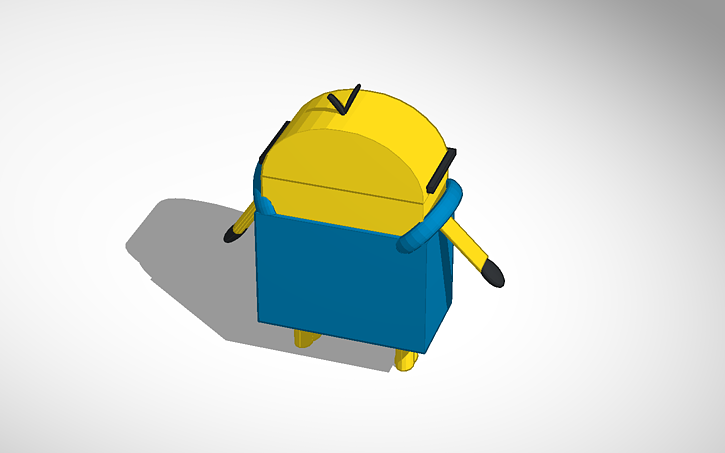 3D design minion | Tinkercad