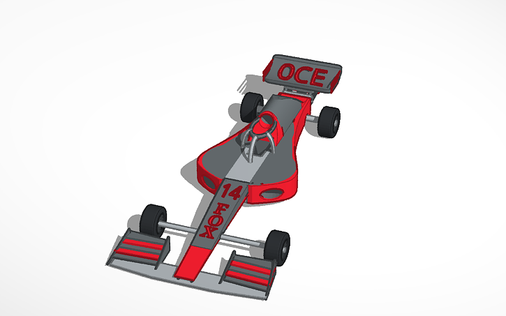 3D design Osian Edwards' F1 Car | Tinkercad