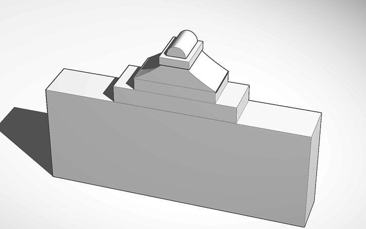 3D design The Alamo - Tinkercad