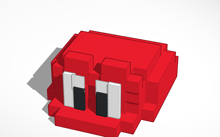 3D design 8 Bit-Cappy | Tinkercad
