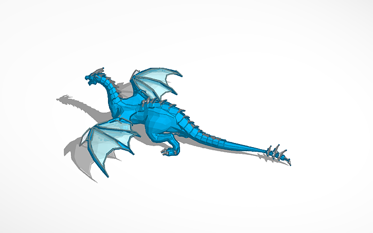 3D design Saphira - Tinkercad