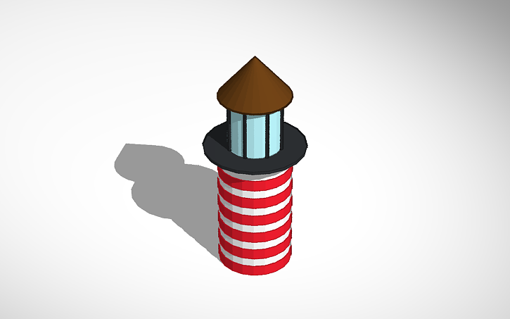 3D design Lighthouse | Tinkercad