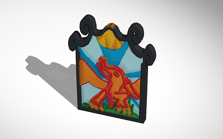 3D design Stained Glass Challenge | Tinkercad
