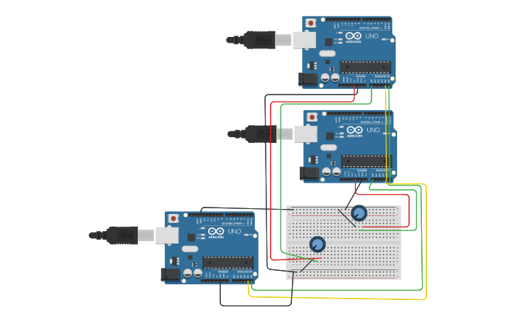 Circuit design Copy of PROBLEMA 2 | Tinkercad