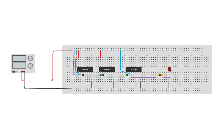 Circuit design PRACTICA 5 - Tinkercad