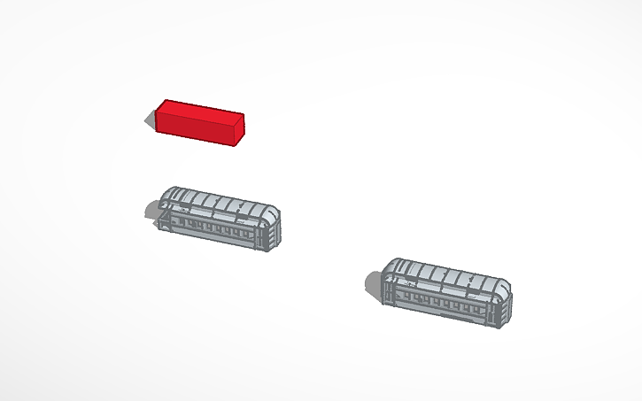 3D design z scale pullman shorty | Tinkercad