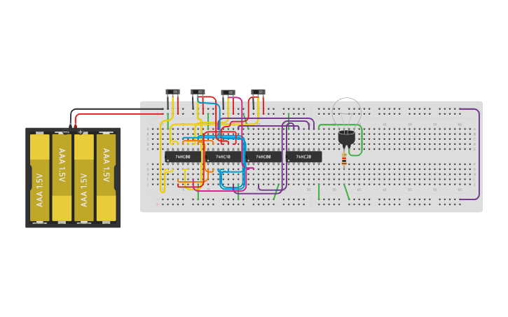 Circuit Design Modul 6 Tinkercad