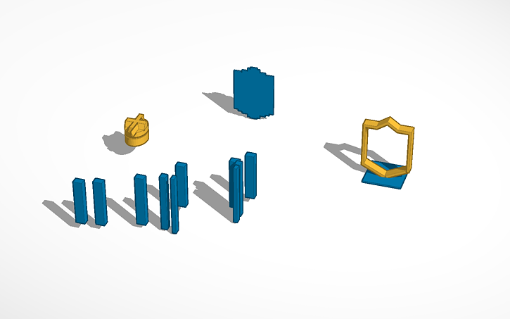 3D design shield | Tinkercad