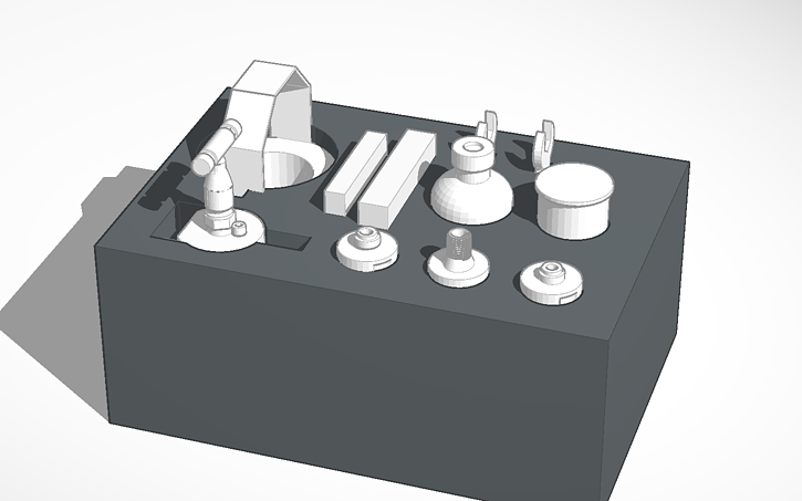 3D design Demo Tools Case W TOOLS - Tinkercad