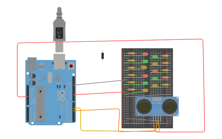 Circuit design Ejercicio 2 tarea 2 programacion | Tinkercad