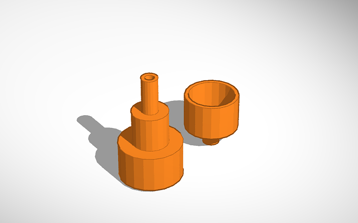 3D design Check Valve - Tinkercad
