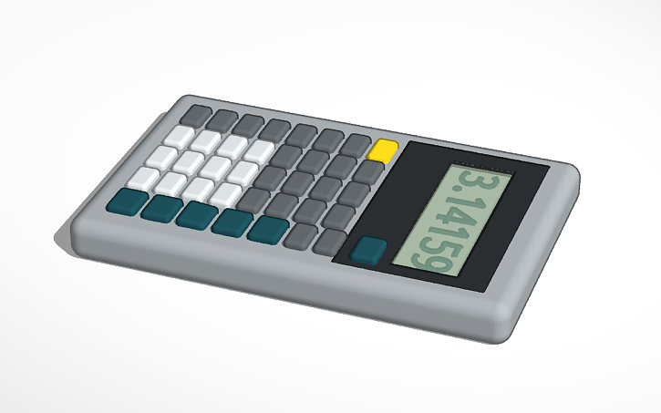 3D design Calculator - Tinkercad