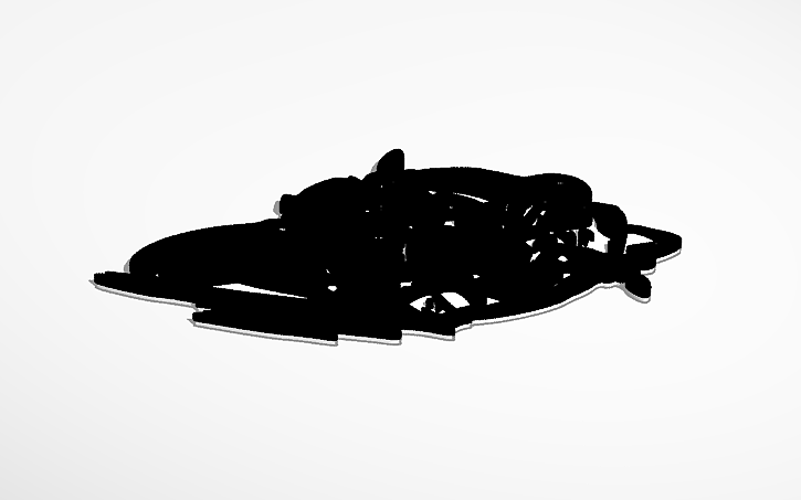 3D design Yamaha R6 - Tinkercad