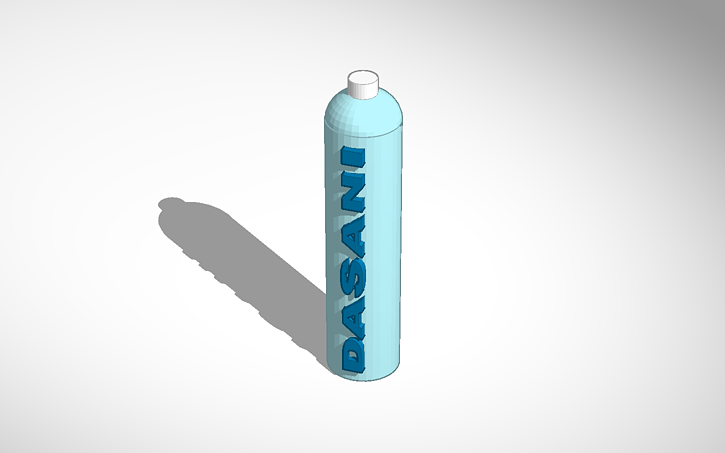 3D design Water Bottle - Tinkercad