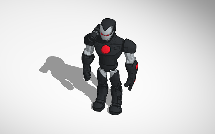 3D design War Machine - Tinkercad