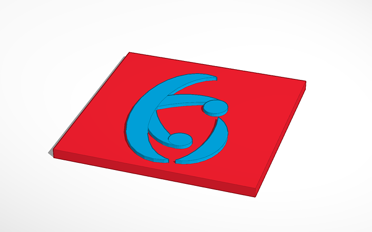 3D design kelston int logo | Tinkercad