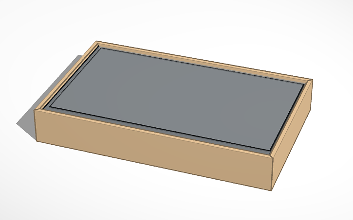 3D design Copy of Smart Mirror v1 - Tinkercad