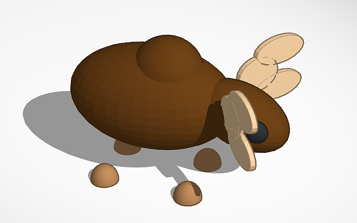 3D design Moose - Tinkercad