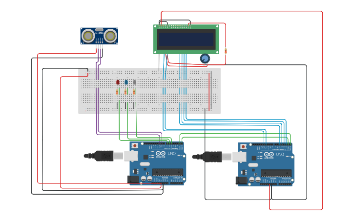 Circuit design Trabalho de Marco | Tinkercad