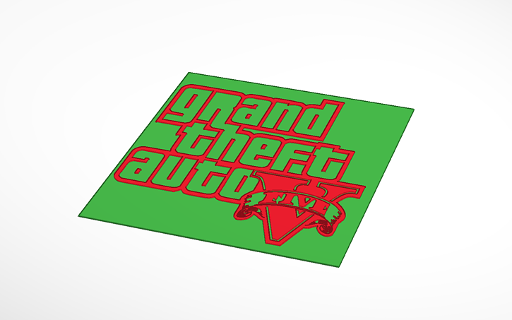 3D design GTA 5 | Tinkercad